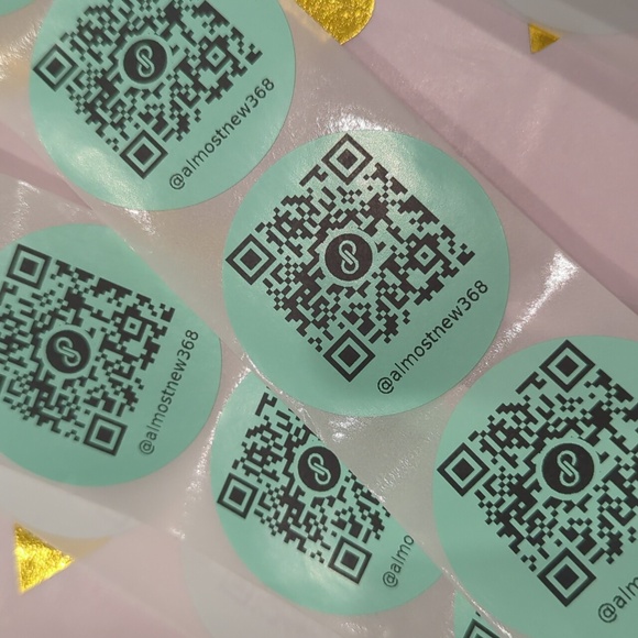 Other | Custom Qr Labels 25 Count | Poshmark